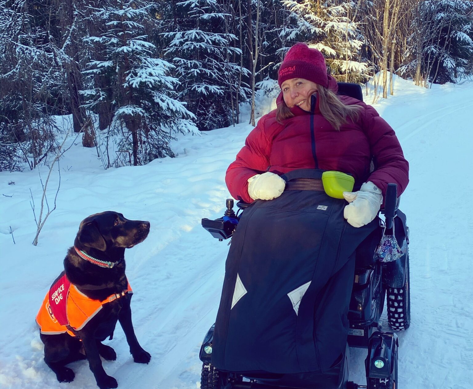Servicehunden Ivo gir Heidi livsglede - RH-foreningen